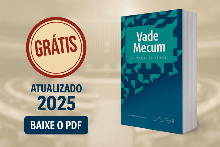 Vade Mecum 2025 Atualizado: Baixe Grátis o PDF Oficial do Senado - O Pulo do Gato